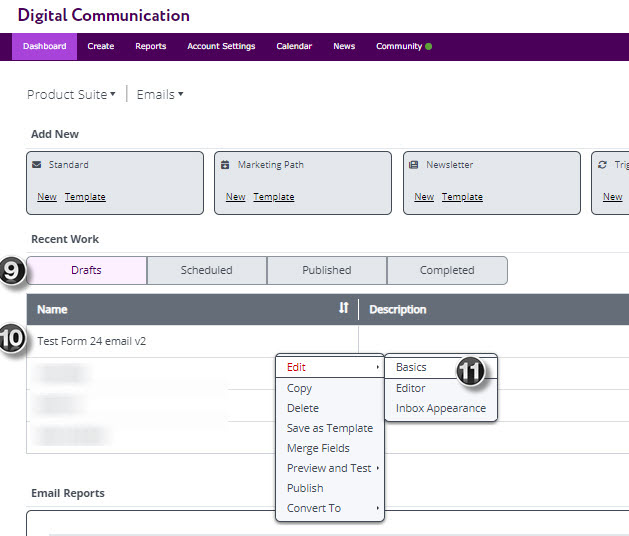 How can I edit a published web form linked to a web form email? – Marquis